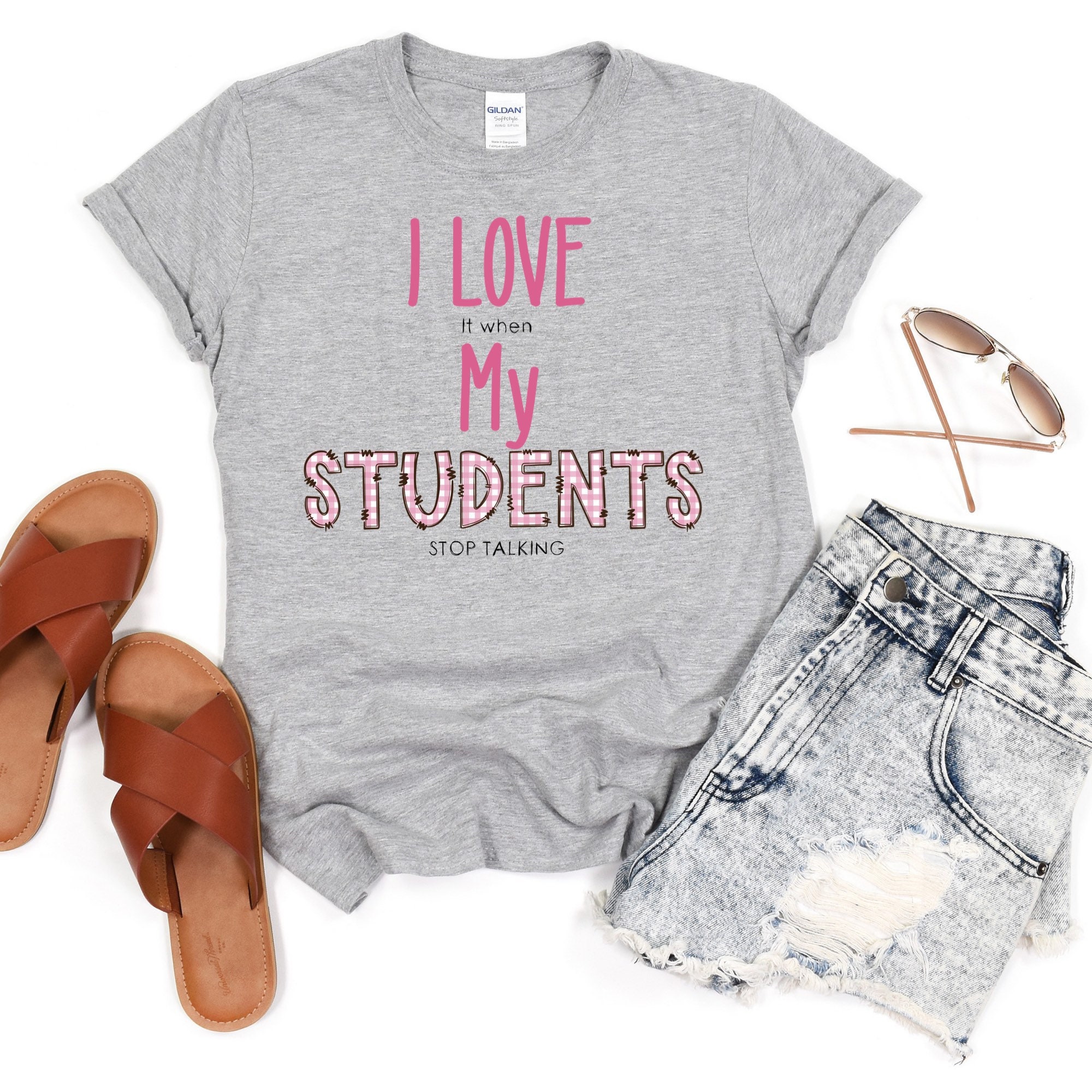 I Love My Students Shirt, Teacher Valentines Shirt, Funny Teacher Shirt ...