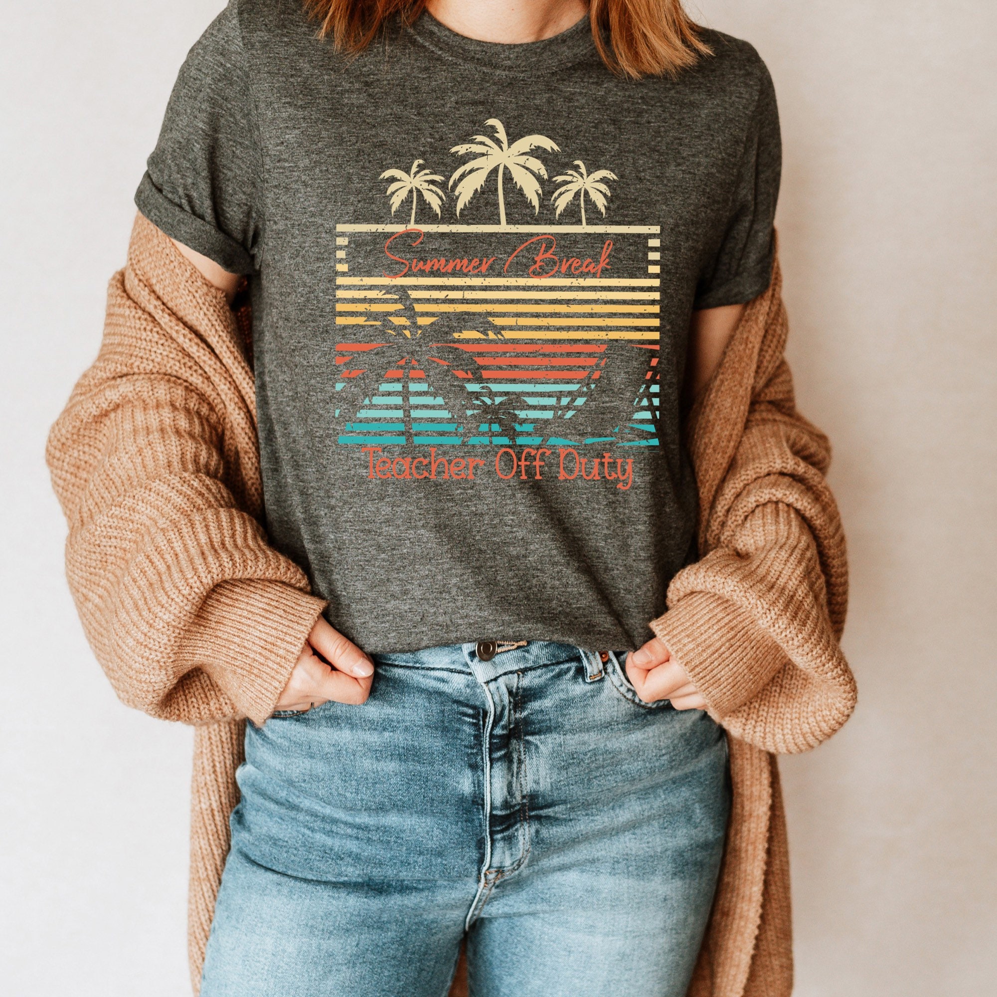 Teacher Summer Shirt, Vacation Shirt, Teacher Summer Break Tee, Teacher ...