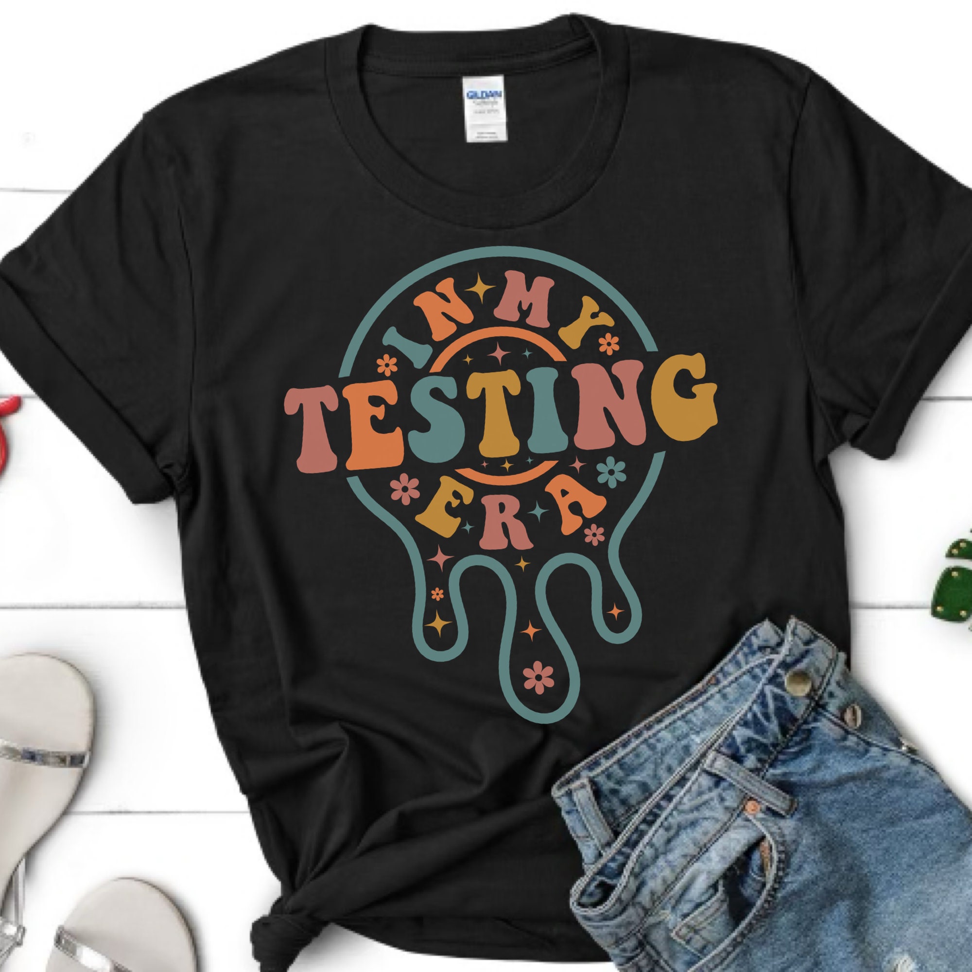Teacher Testing Shirt In My Testing Era T Shirt Funny Teacher