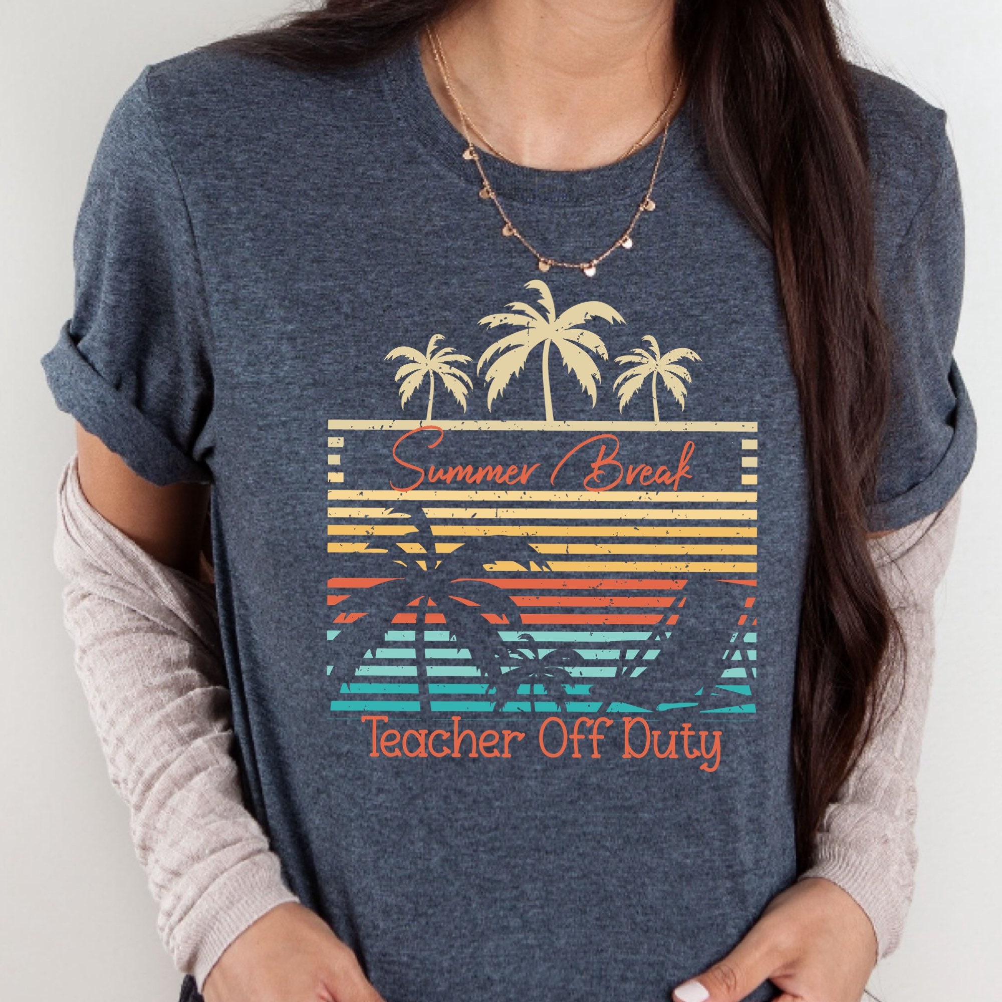 Teacher Summer Shirt, Vacation Shirt, Teacher Summer Break Tee, Teacher ...