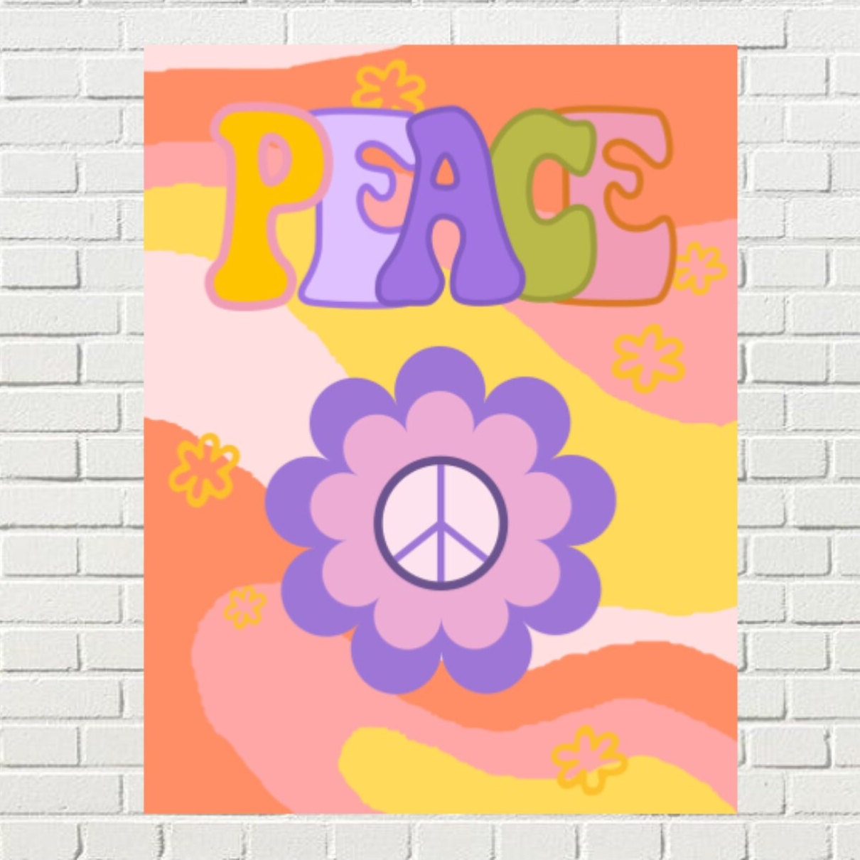 Retro Classroom Posters, Class Decor, Teacher Printable Posters, Groovy ...