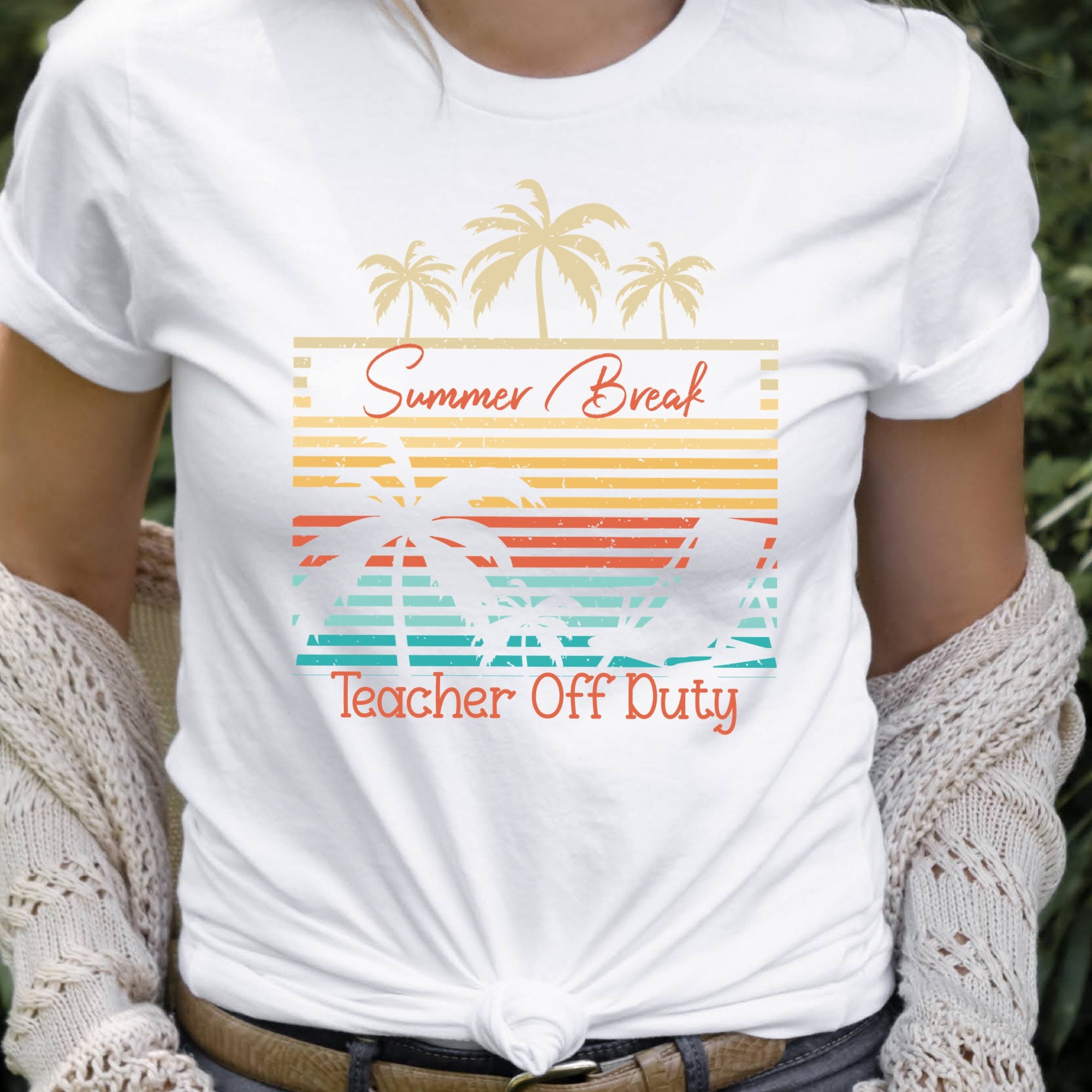 Teacher Summer Shirt, Vacation Shirt, Teacher Summer Break Tee, Teacher ...