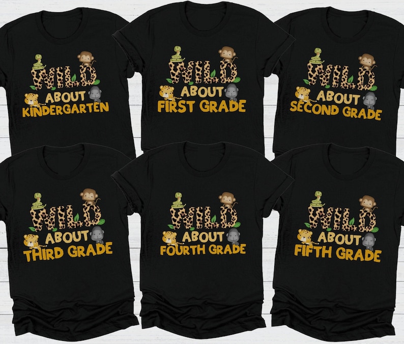 Wild About Kindergarten Shirts, Wild About Shirt, Wild About ...