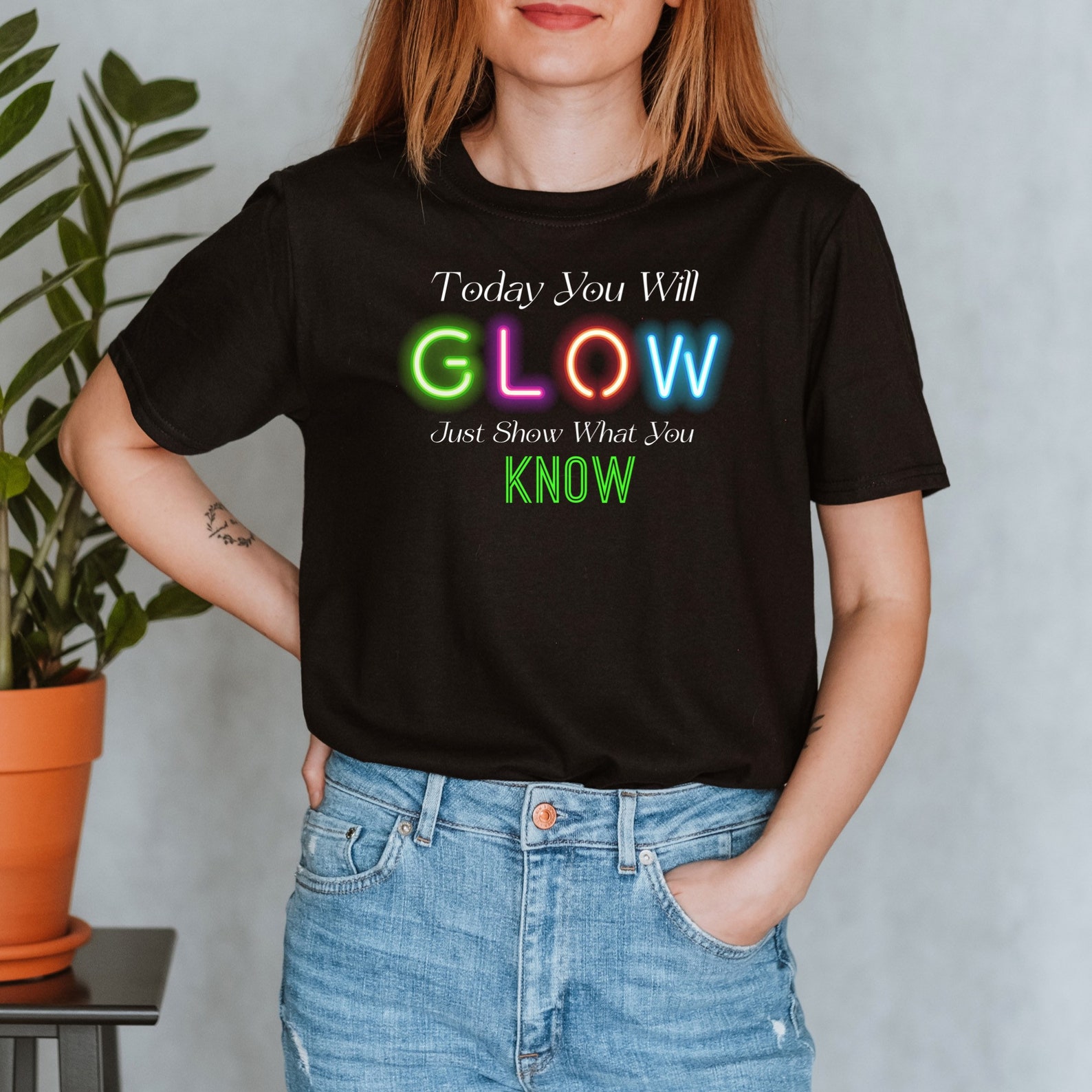Test Day Shirt, You Will Glow Testing Day T-shirt, Funny Teacher ...