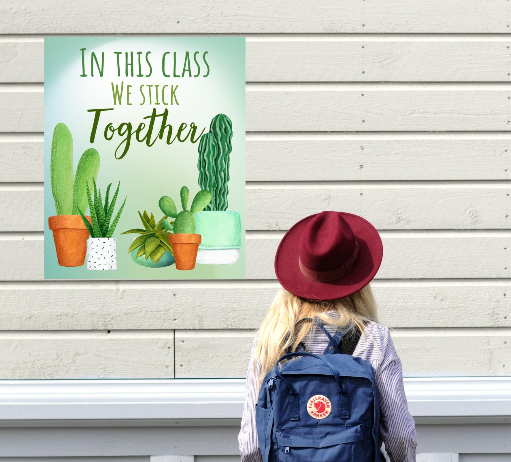 Cactus Theme Class Posters, Class Decor, Teacher Printable Posters ...