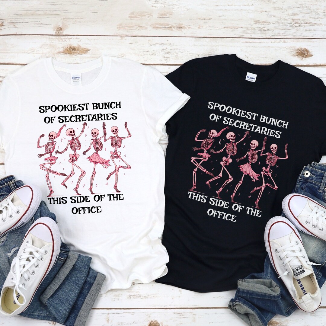 Halloween Office Shirt, Halloween Shirt for Secretary, Spookiest Office ...