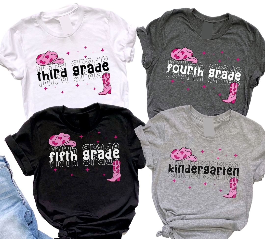 Teacher Grade Level Shirt, Back to School Tees, Howdy Teacher Team ...