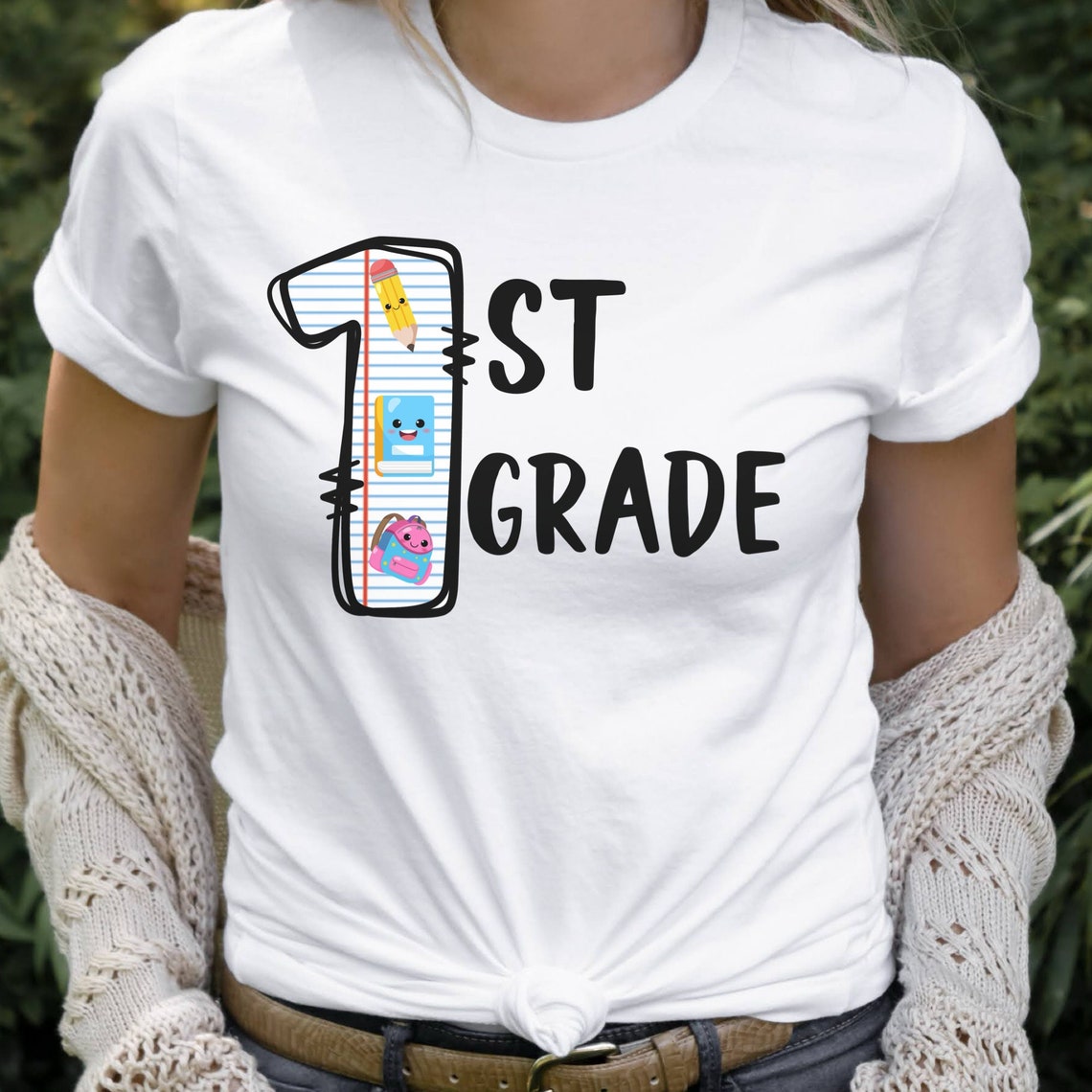 Teacher Grade Level Shirts, Back to School Tees, Colorful Teacher Team ...