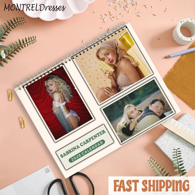 Celebrity Calendar - Etsy UK