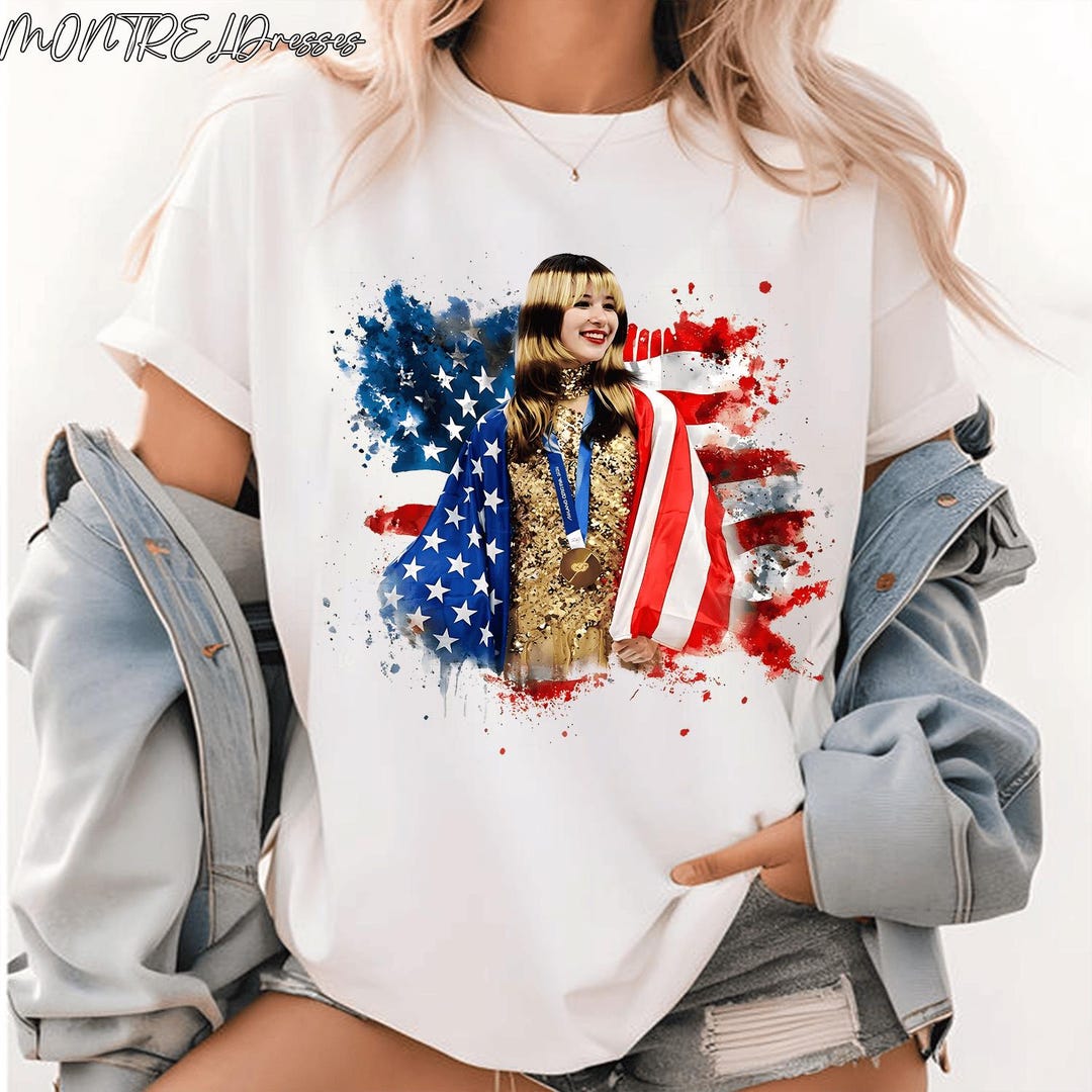 Comfort Colors Alysa Liu Graphic Tee, Figure Skating Aesthetic Shirt ...