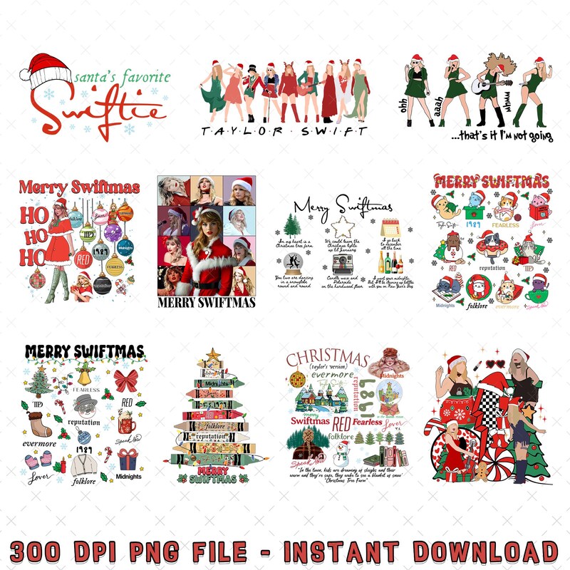 Swiftmas Svg - Etsy