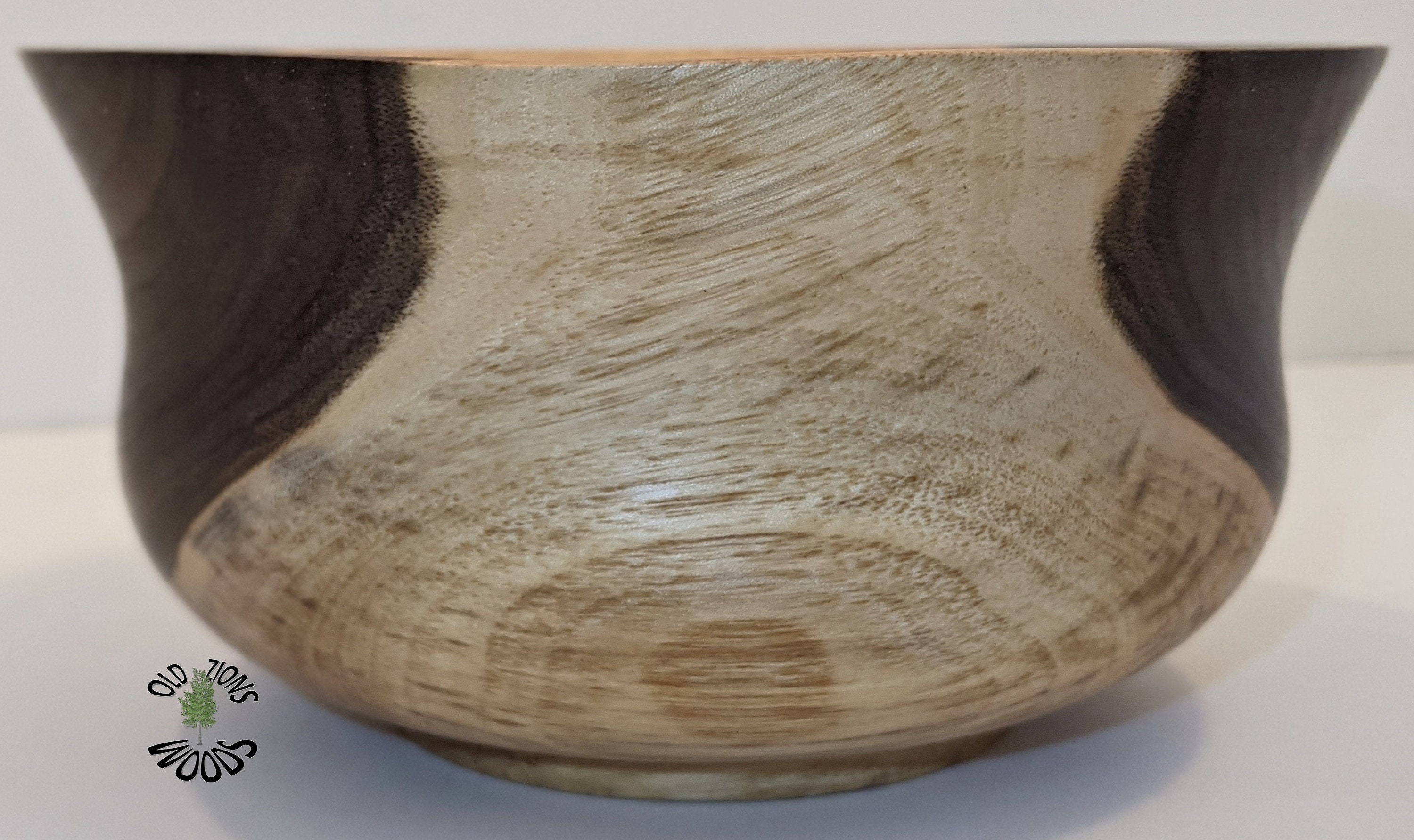 Black Walnut Hand Turned Wood Bowl With Eloquent Ogee Shape Mark ...