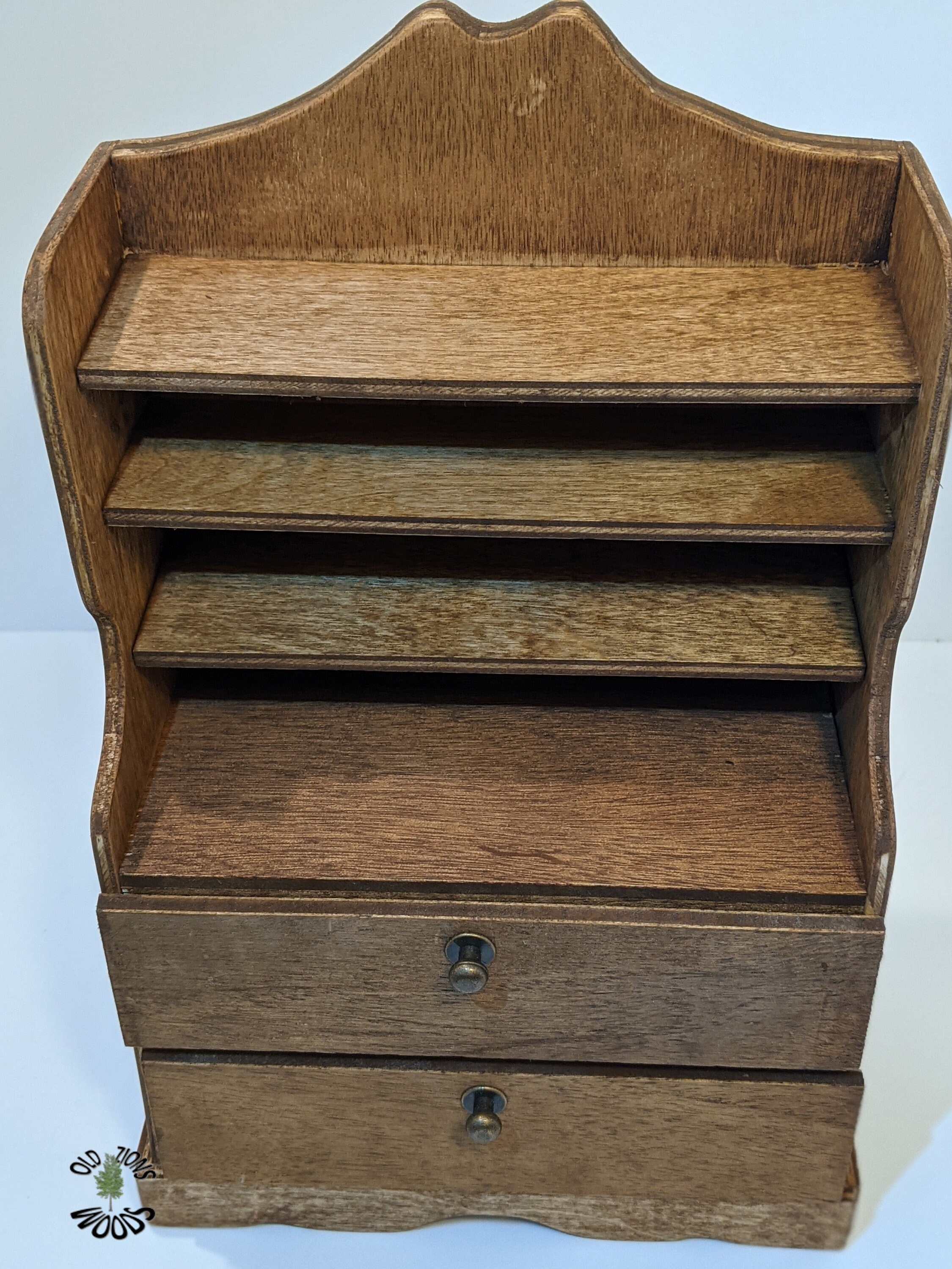 Jewelry Box / Nick-nack Display Mini Hutch Grandpa's Design - Etsy