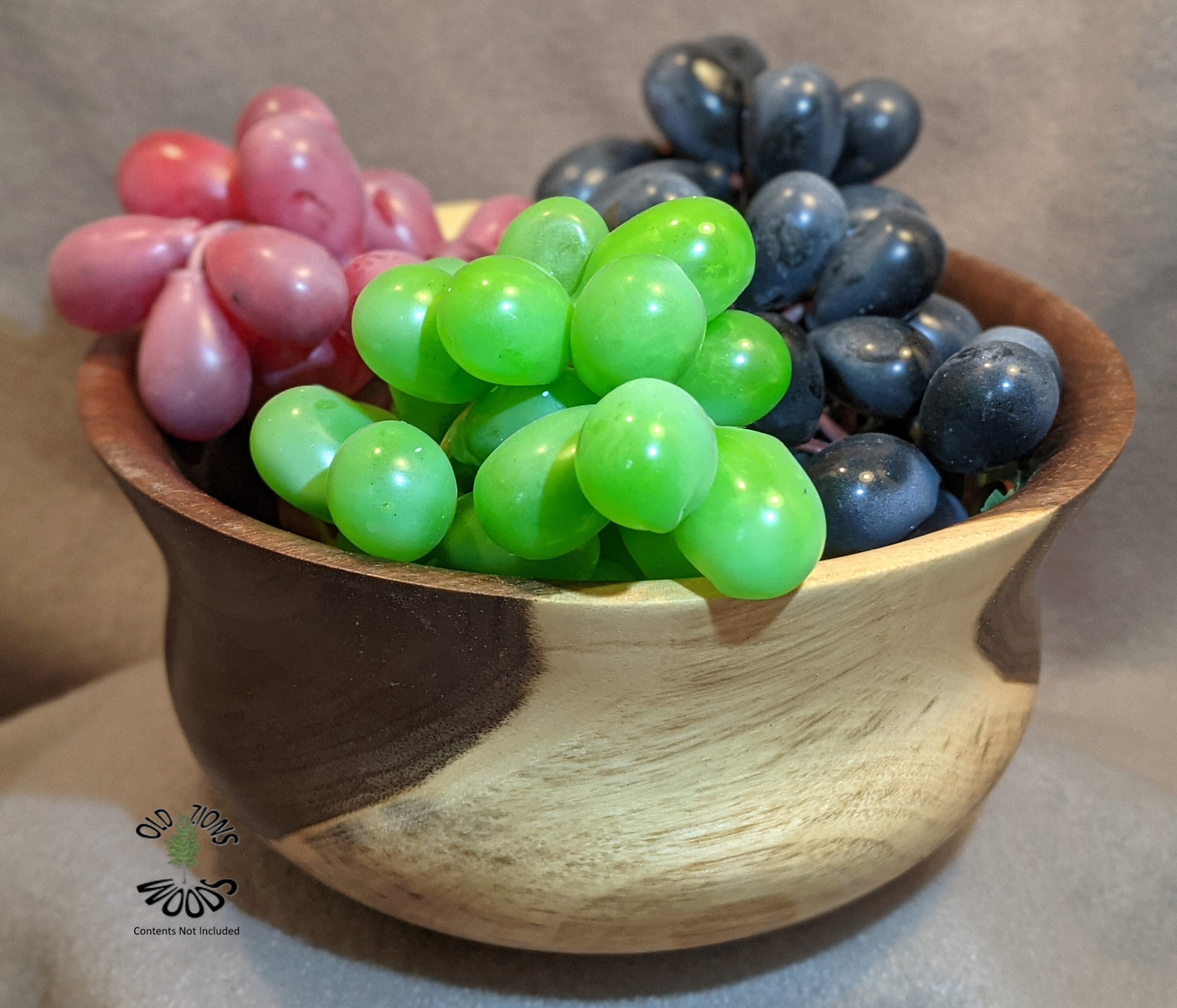 Black Walnut Hand Turned Wood Bowl With Eloquent Ogee Shape Mark ...