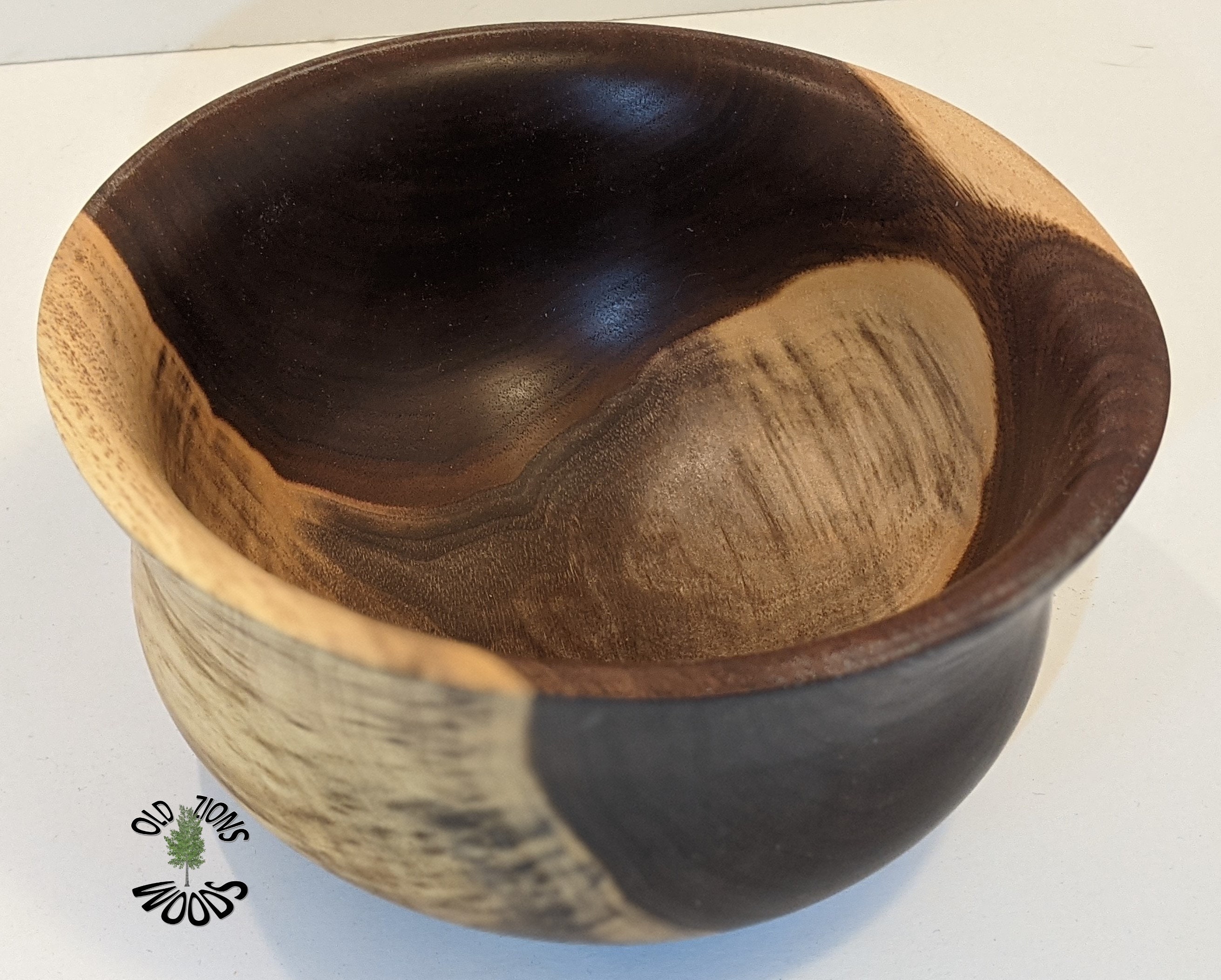 Black Walnut Hand Turned Wood Bowl With Eloquent Ogee Shape Mark ...