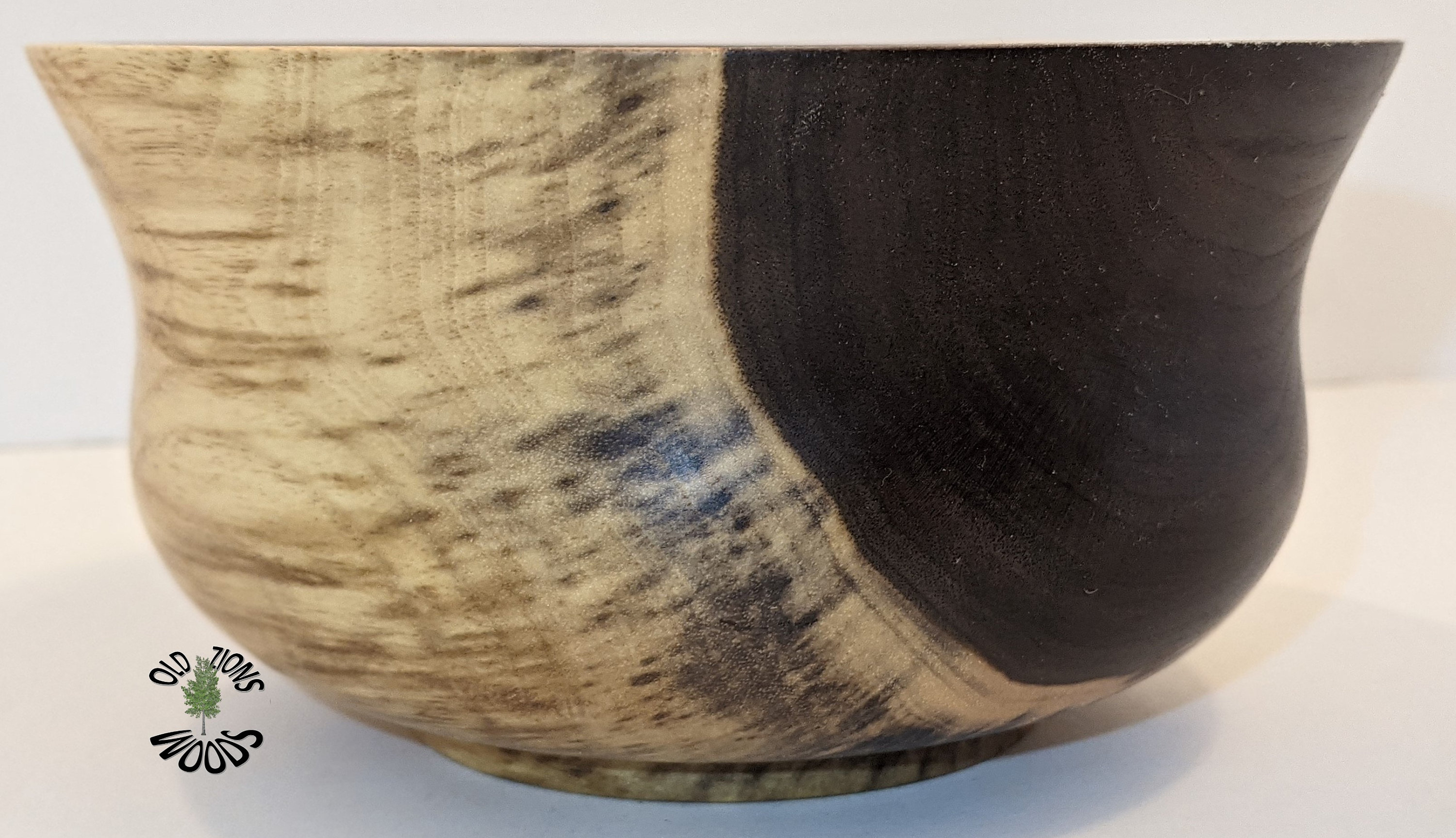 Black Walnut Hand Turned Wood Bowl With Eloquent Ogee Shape Mark ...