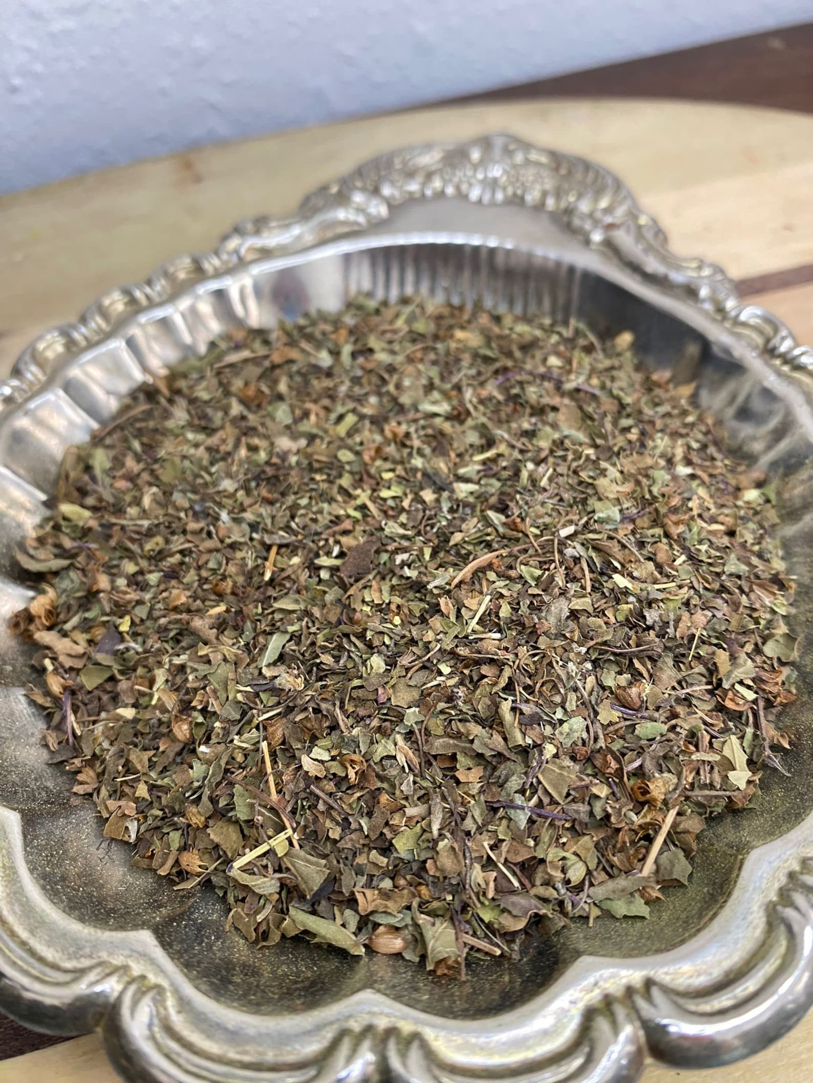 Organic Dried Basil - Dried Basil Leaf, Ocimum Basilicum, Herbs for ...