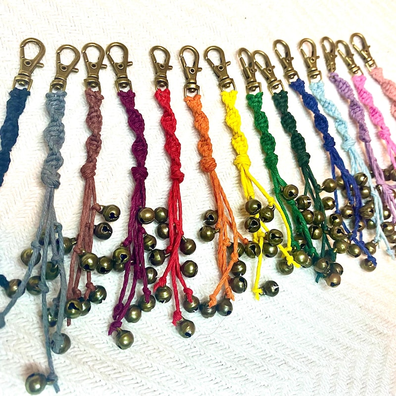 Witches Bell Keychains - Etsy