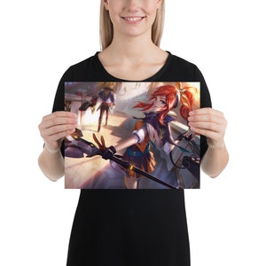 Battle Academia Lux Splash Art Poster - League of Legends - 12K Res - Etsy