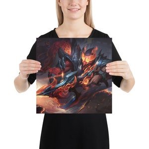 Shan Hai Scrolls Jhin Splash Art Poster League of Legends 12K Res - Etsy