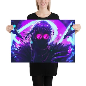KDA Evelynn Sunglasses Poster - League of Legends - 12K Res - Etsy