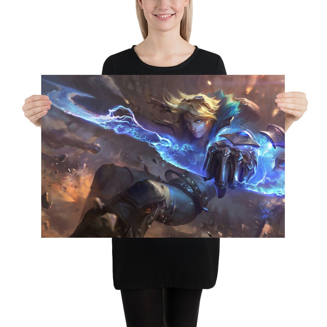 Ezreal Splash Art Poster - League of Legends - 12K Res - Etsy