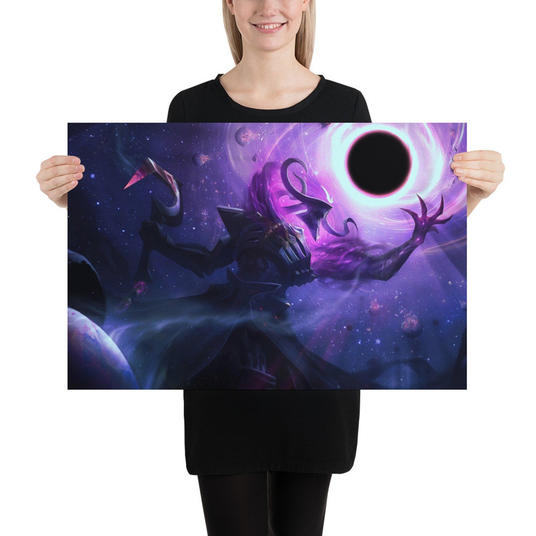 Dark Star Thresh Splash Art Poster - League of Legends - 12K Res - Etsy