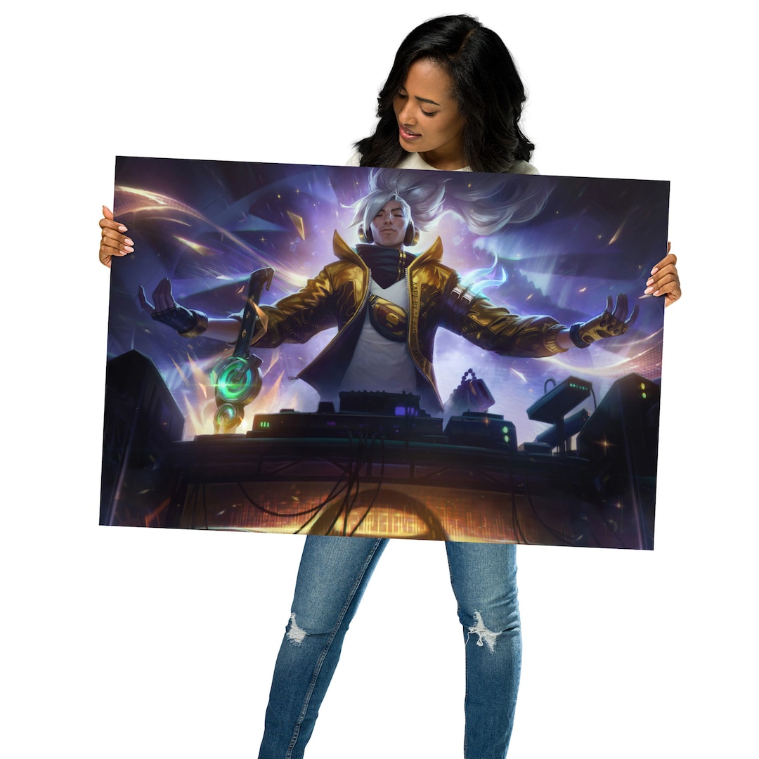 True Damage Yasuo Prestige Edition Splash Art Poster - League of ...