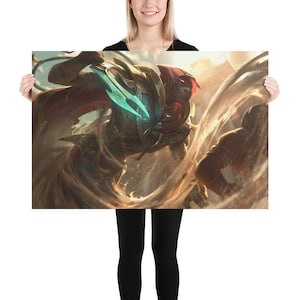 Sand Wraith Pyke Splash Art Poster - League of Legends - 12K Res - Etsy