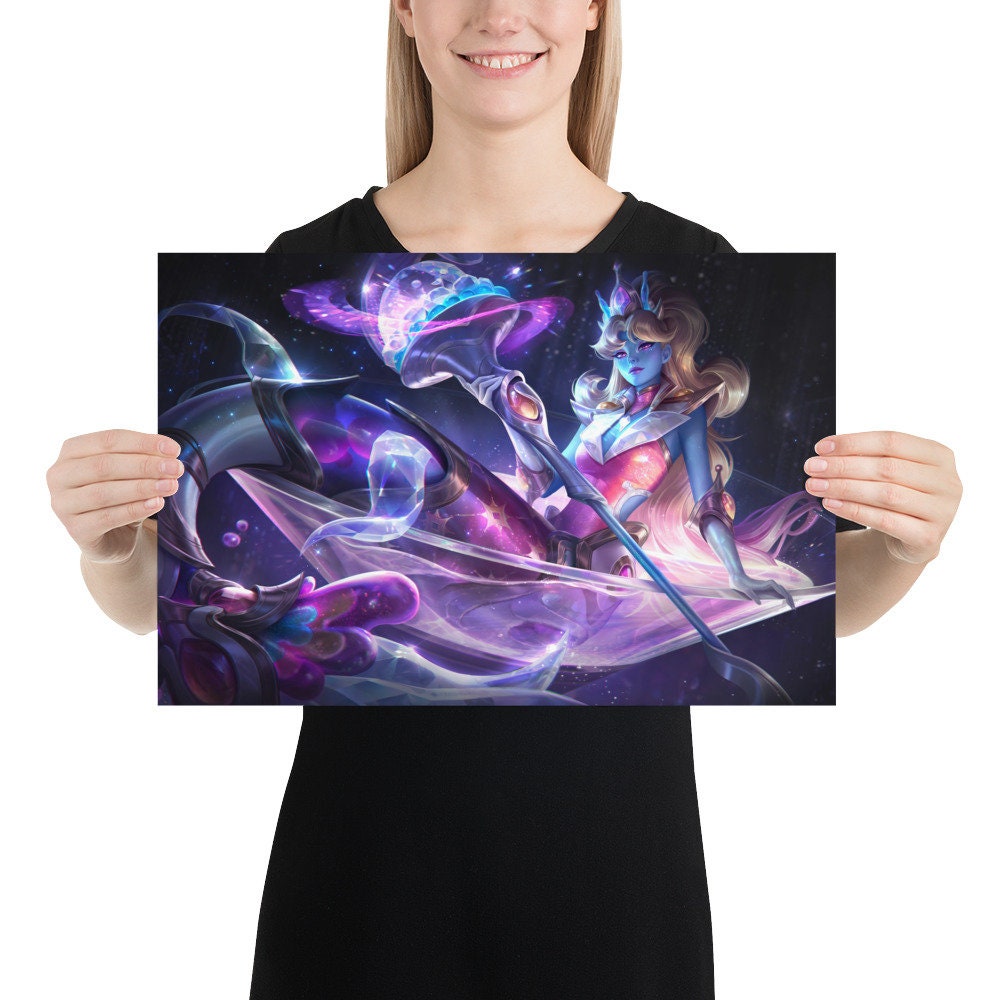 Space Groove Nami Prestige Edition Splash Art Poster - League of ...