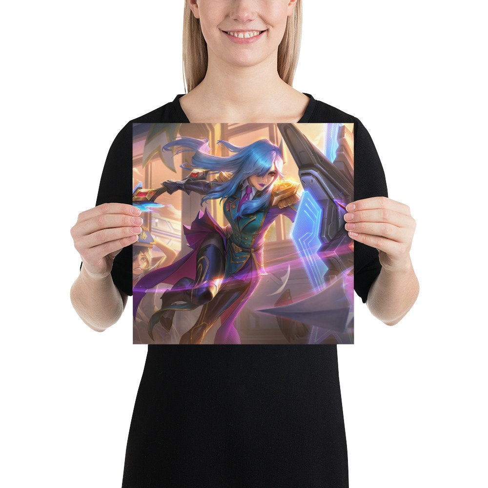 Battle Academia Leona Splash Art Poster League of Legends 12K Res - Etsy