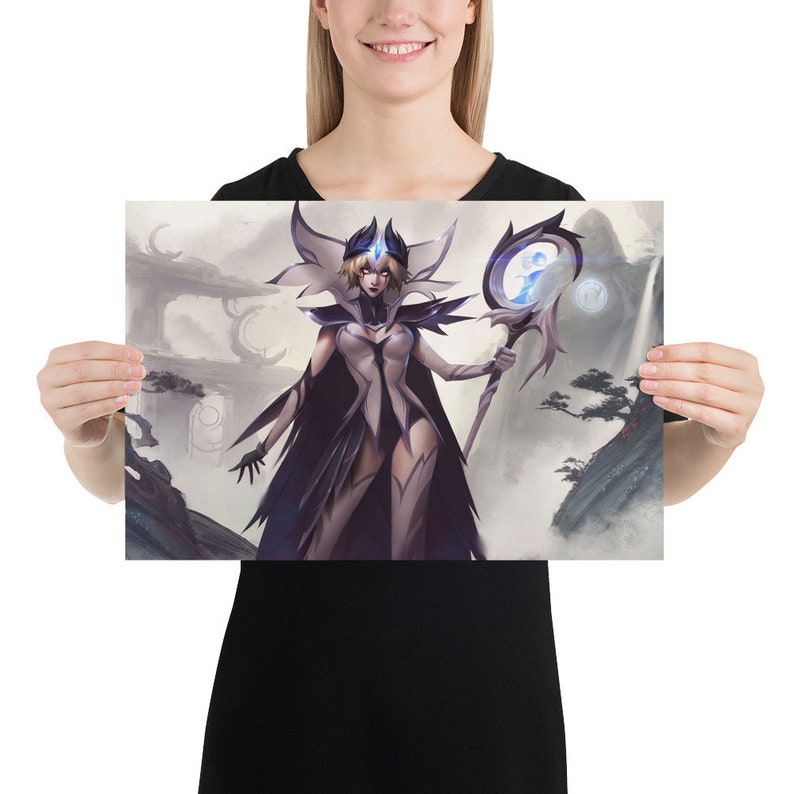 Invictus Gaming Leblanc Splash Art Poster - League of Legends - 12K Res ...