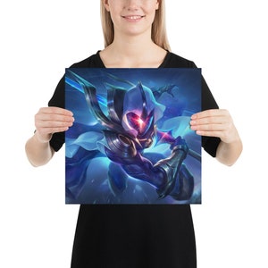 Cosmic Blade Master Yi Splash Art Poster - League of Legends - 12K Res ...