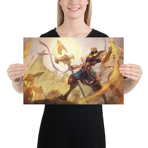 Azir Splash Art Poster - League of Legends - 12K Res - Etsy