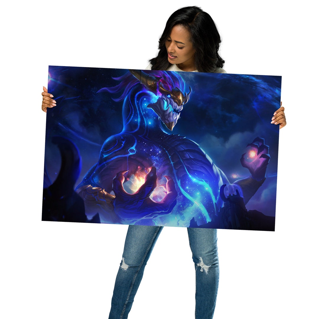 Aurelion Sol Base Splash Art Poster - League of Legends - 12K Res - Etsy