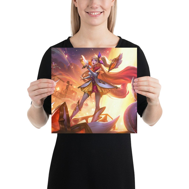 Star Guardian Seraphine Splash Art Poster - League of Legends - 12K Res ...