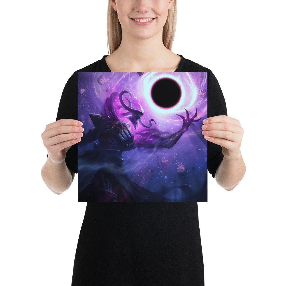 Dark Star Thresh Splash Art Poster - League of Legends - 12K Res - Etsy