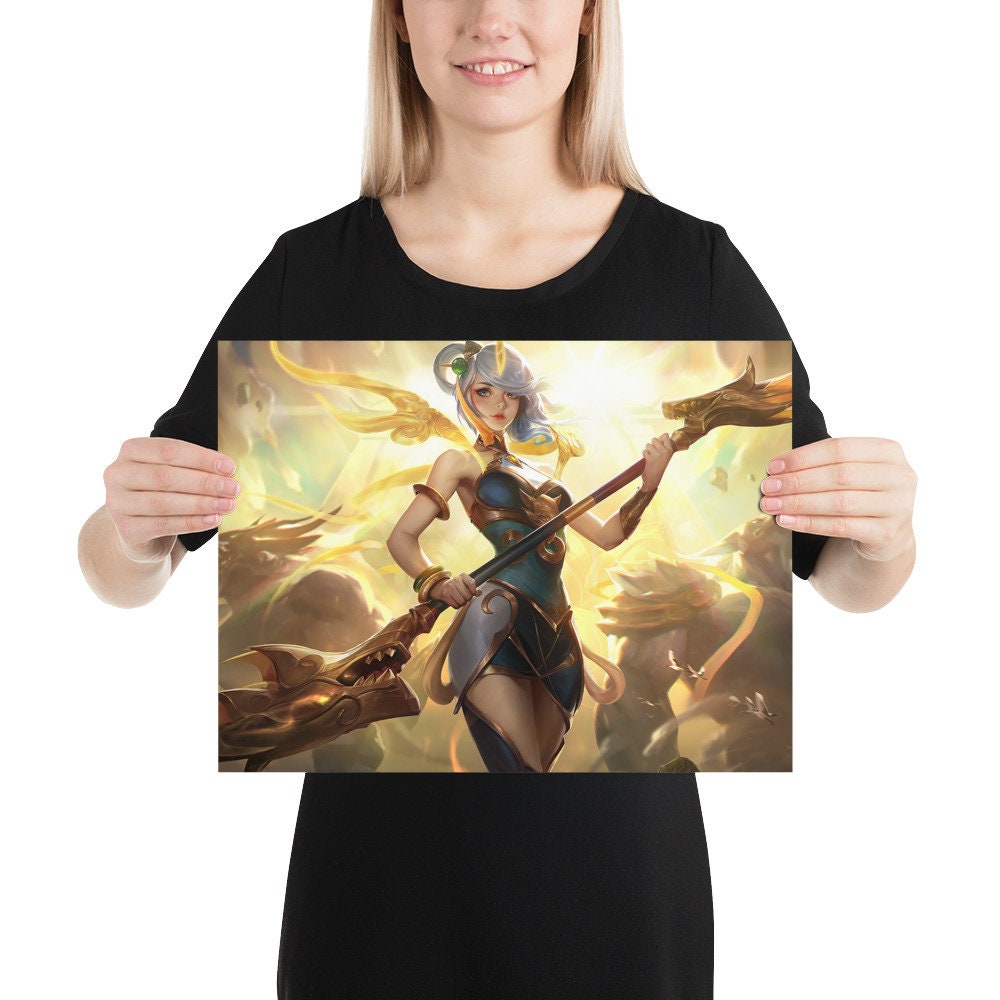 Lunar Empress Lux Splash Art Poster - League of Legends - 12K Res - Etsy