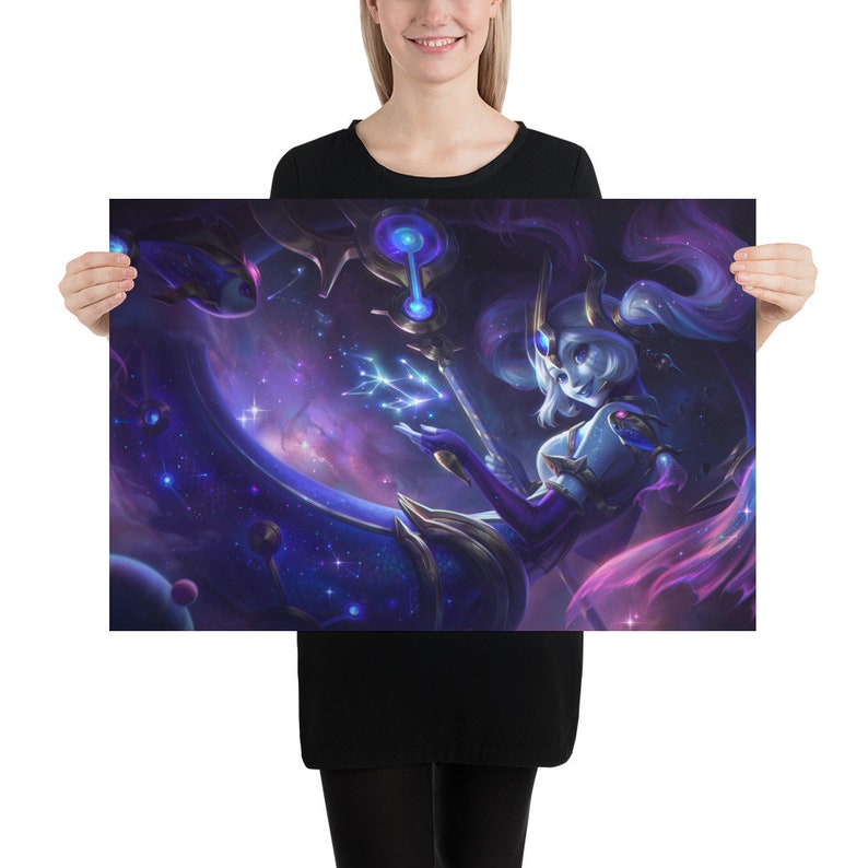 Cosmic Destiny Nami Splash Art Poster League of Legends - Etsy