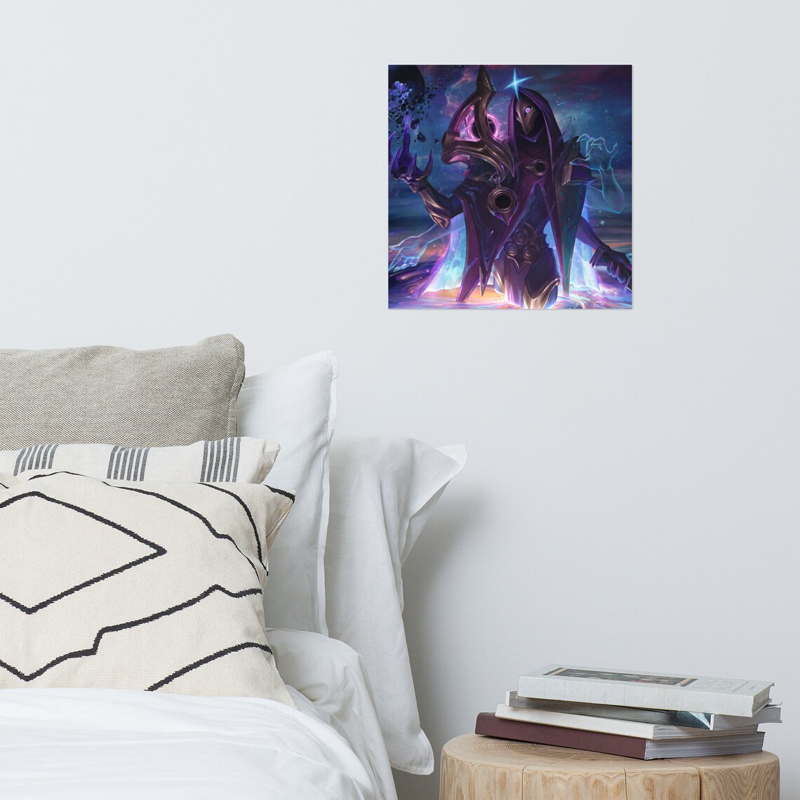 Dark Cosmic Jhin Splash Art - Poster - League of Legends - 12K Res - Etsy