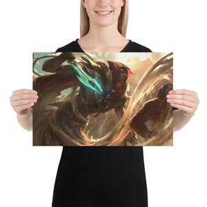 Sand Wraith Pyke Splash Art Poster - League of Legends - 12K Res - Etsy