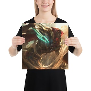 Sand Wraith Pyke Splash Art Poster - League of Legends - 12K Res - Etsy