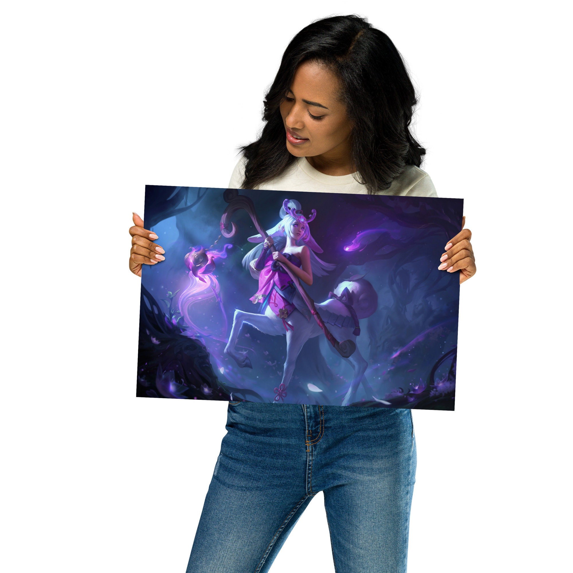 Spirit Blossom Lillia Splash Art Poster League of Legends 12K Res - Etsy