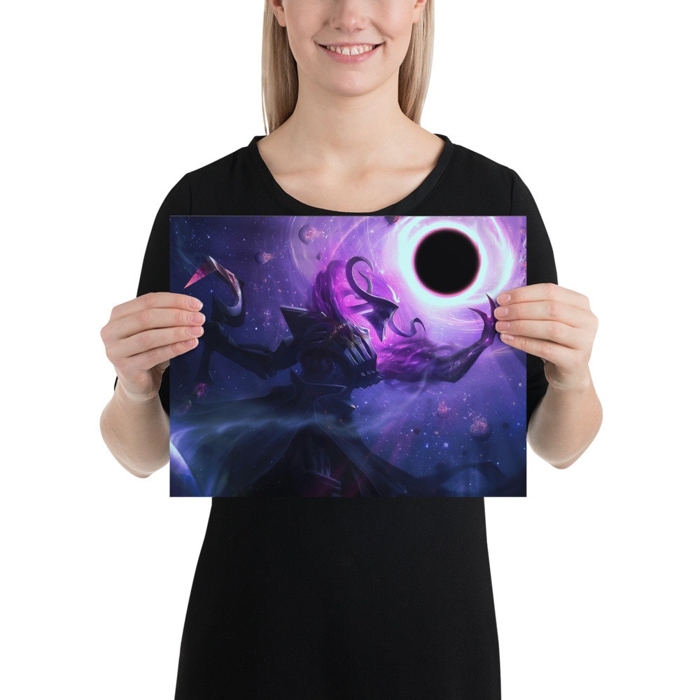 Dark Star Thresh Splash Art Poster - League of Legends - 12K Res - Etsy