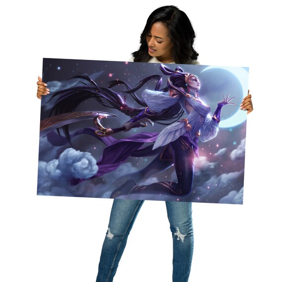 Lunar Goddess Diana Splash Art