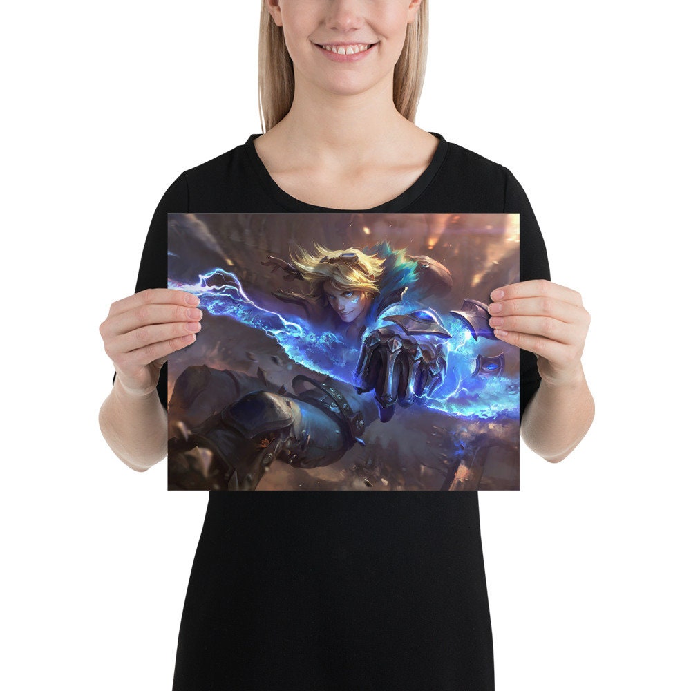 Ezreal Splash Art Poster League of Legends 12K Res - Etsy