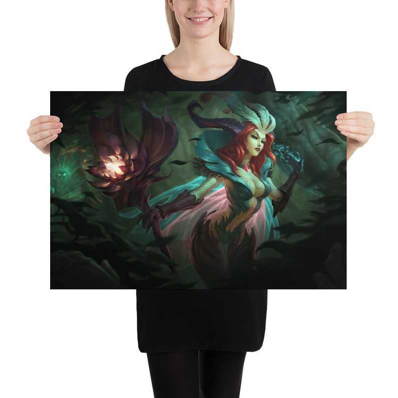 Elderwood Leblanc Splash Art Poster League of Legends 12K - Etsy