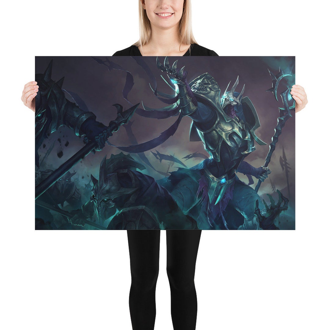 Gravelord Azir Splash Art Poster - League of Legends - 12K Res - Etsy