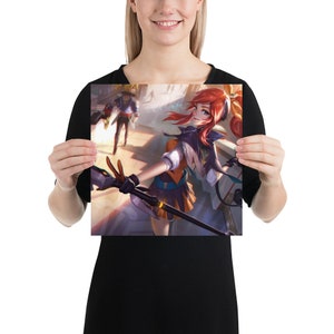 Battle Academia Lux Splash Art Poster - League of Legends - 12K Res - Etsy