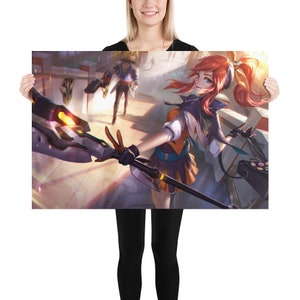 Battle Academia Lux Splash Art Poster - League of Legends - 12K Res - Etsy